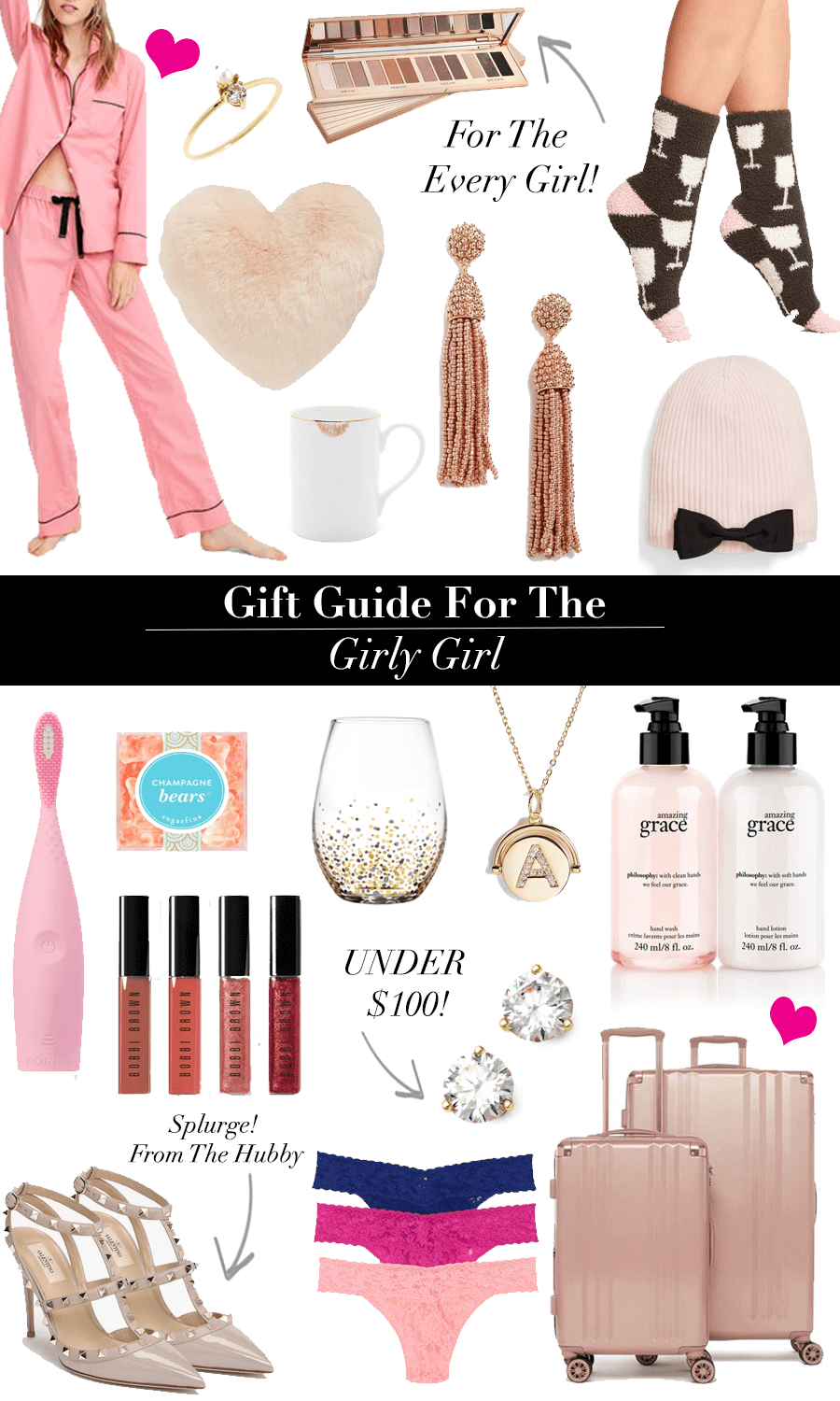 Gift Guide For The Girly Girl | BrightonTheDay