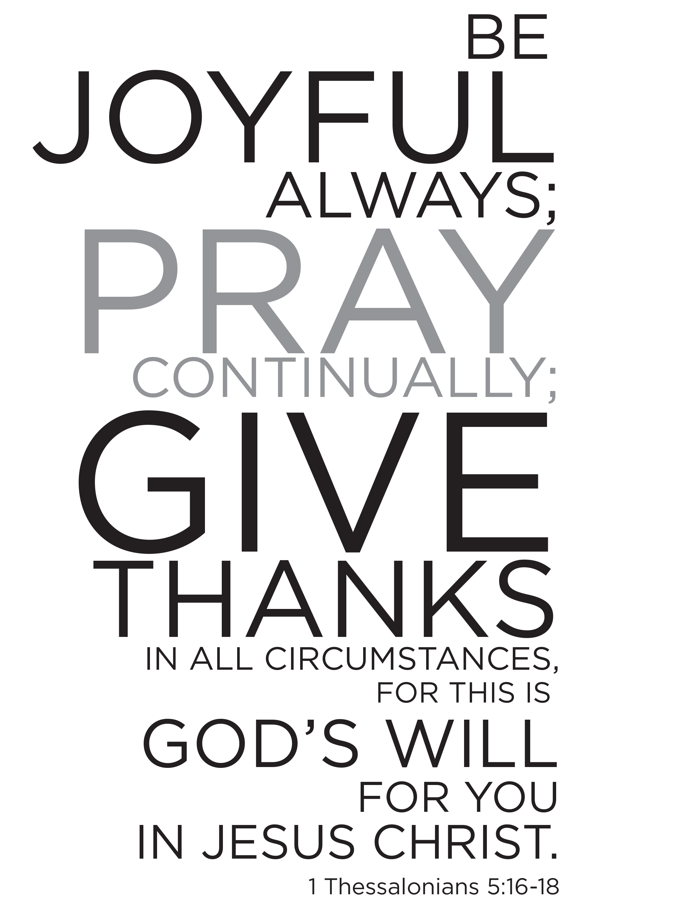 be joyful always verse