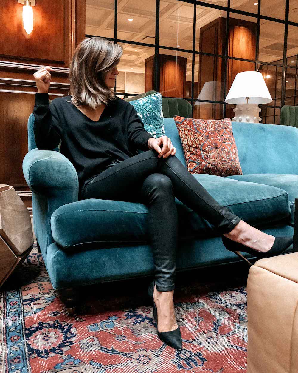 3 Ways to Style Coated Denim | BrightonTheDay